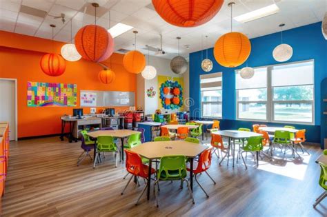 Explore A Vibrant And Visually Appealing Classroom Design With
