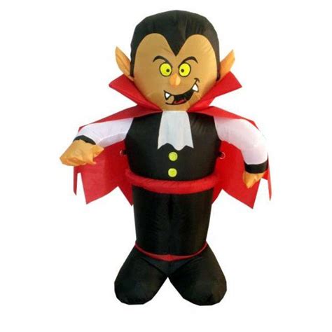 The Holiday Aisle® Halloween Inflatable Vampire Decoration Wayfair
