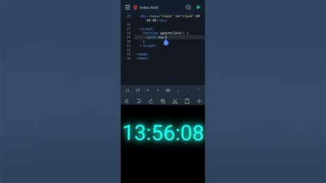 Glowing Clock For Css Besiccoding Coding Python Javascript Java