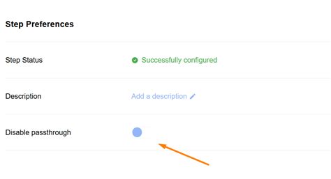 Documentation Passthrough Feature