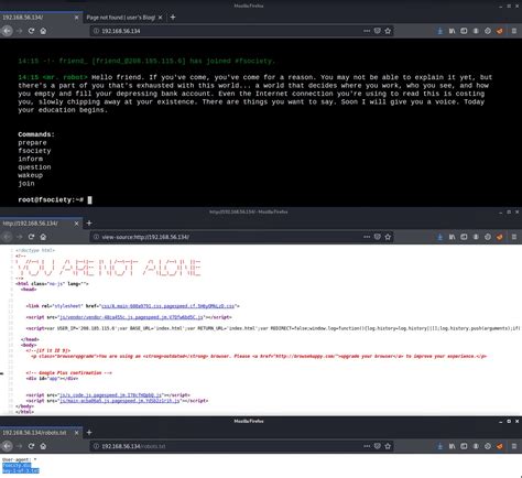 Vulnhub Mr Robot Writeup Zero Security