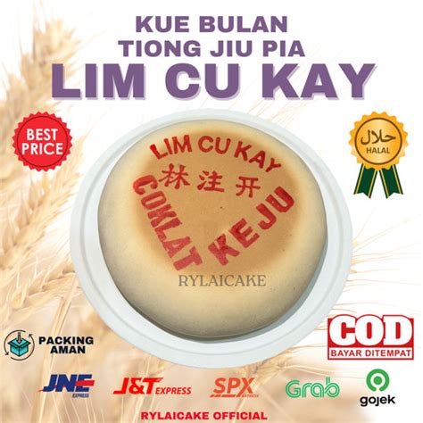 Promo Kue Bulan Merk Lim Cu Kay Halal 100 Kue Tong Jiu Pia
