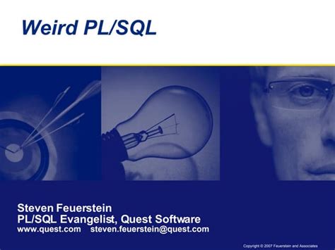 Weird Plsql Ppt