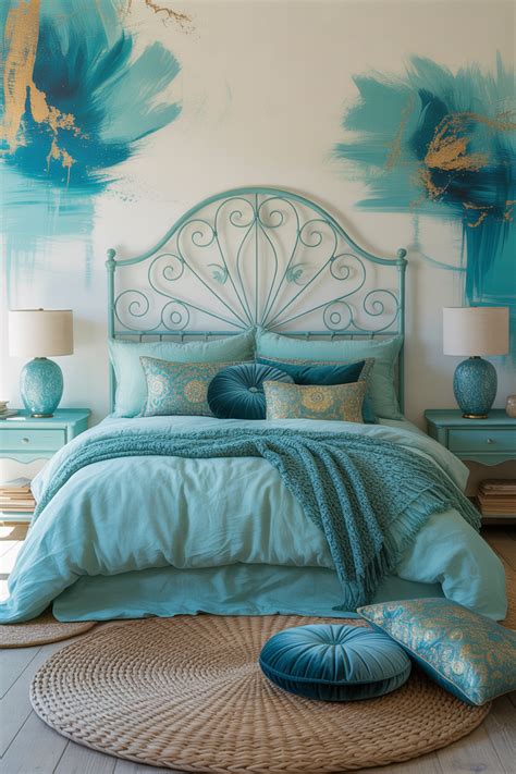 22 Blue Boho Bedroom Ideas Vivynest