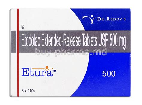 Buy Etodolac 100 Tablets Online Best Price