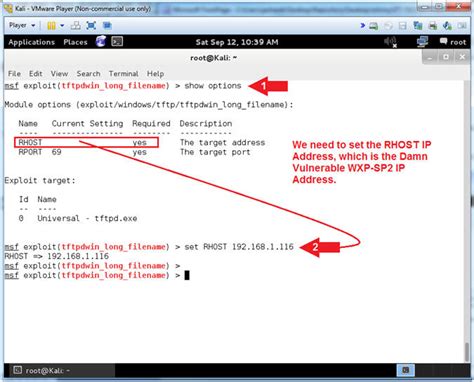 Metasploit Lesson 16 Illustrate The Tftpdwin V042 Long Filename