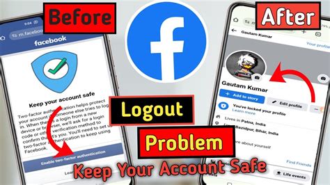 Facebook Keep Your Account Safe Problem Solved Fb Logout Problem 2024 New Trick से Id