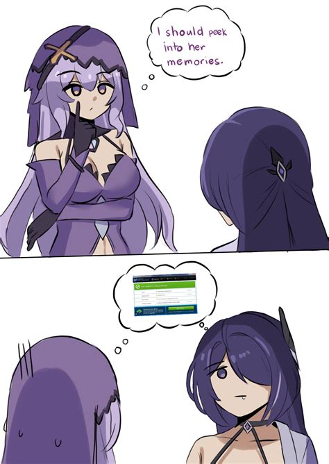 Acheron And Black Swan Honkai And More Drawn By Iog Danbooru