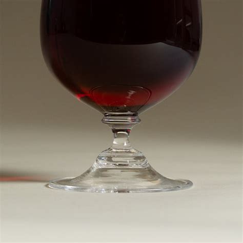 Handblown Red Wine Glass