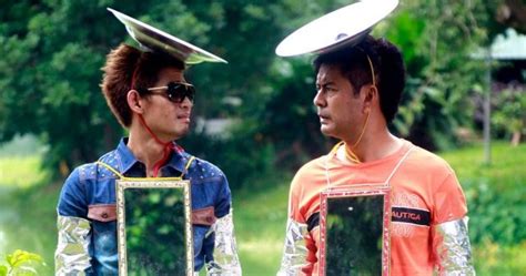 actors lu min and myint myat new record video shooting