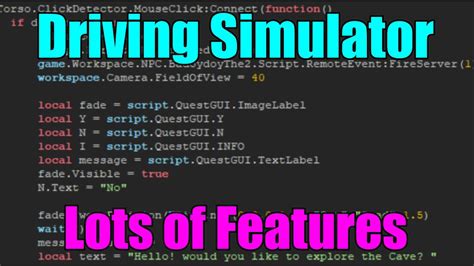Driving Simulator Hackscript New Guiautofarm Max Speed And More