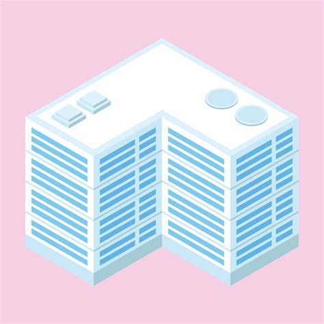 Vector Web Hosting Server Rack Isometric Icon Of Database And Data Center Blockchain Digital