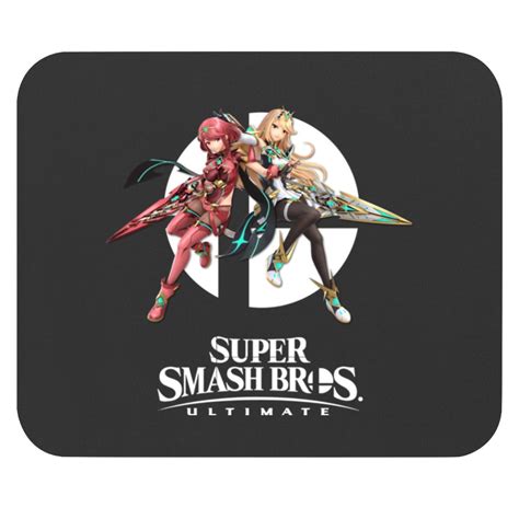 Pyra Amp Mythra In Smash Pro Mouse Pads Sold By Junedosborne Sku