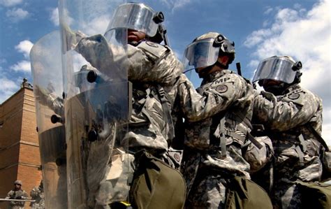 Non Lethal Force Training Article The United States Army