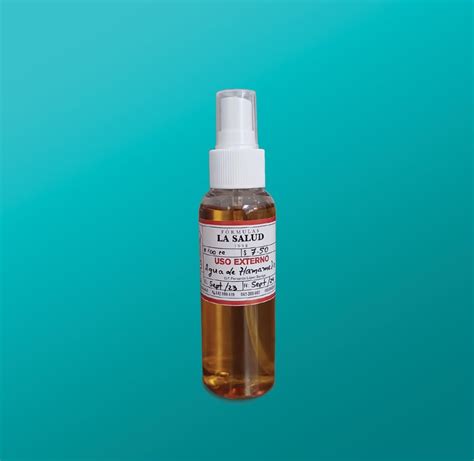 Agua De Hammamelis Fórmulas La Salud