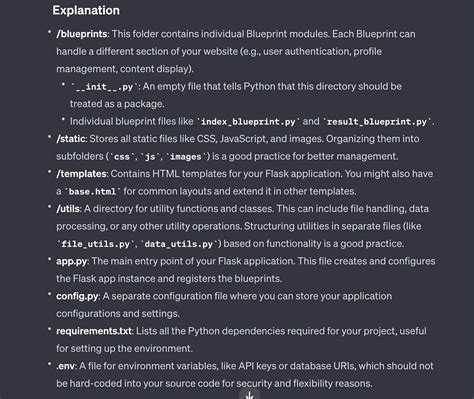 How To Build A Text Analysis Website By Python Flask And Openai Api 4 Using Flask Blueprints