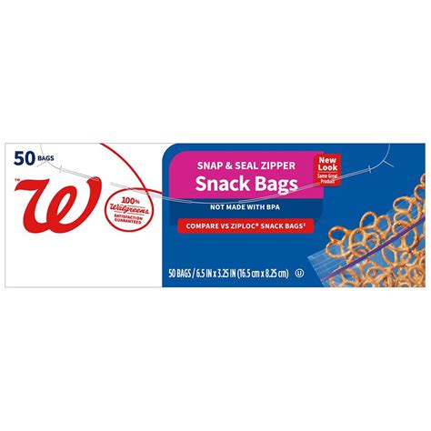 Walgreens Bags Snack Walgreens