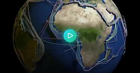 Earths Submarine Fiber Optic Cable Network Visualized Album On Imgur