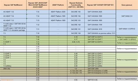 Sidadm Версии Sap Erp Sap Netweaver и Sap S 4hana Обновление