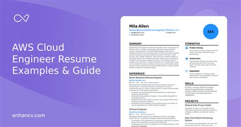 AWS Cloud Engineer Resume Examples Guide For