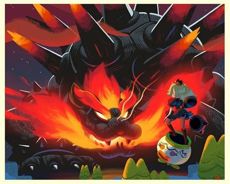 Super Mario Bros Bowser King Koopa Poster Giclee Art Print 20x16 Mondo