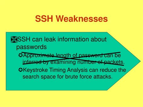 Ppt Ssh Keystroke Timing Attacks Powerpoint Presentation Free Download Id3023923