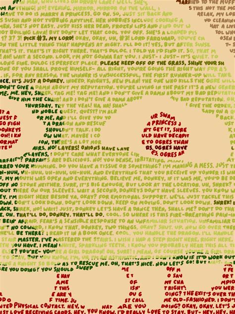 I Hand Wrote The Entire Script Of Shrek [oc] R Shrek