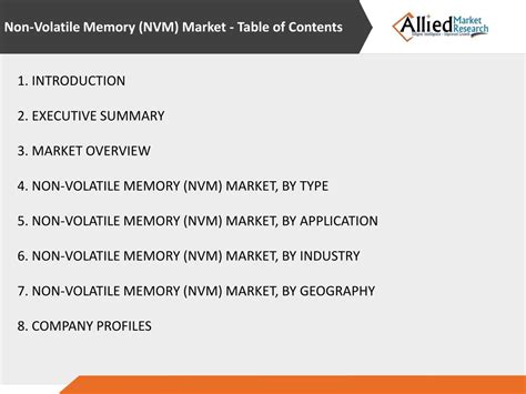 Ppt Non Volatile Memory Nvm Market To Reach 82 Billion Globally