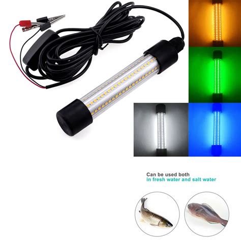Underwater Led Fishing Light 5m 1200lm Submersible Lure