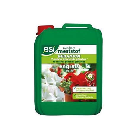 Bsi Engrais Minéral Pour Géranium Pour Les Especes De Géranium