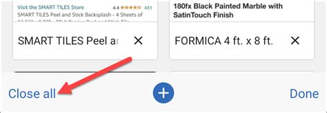 How To Close Tabs On Android
