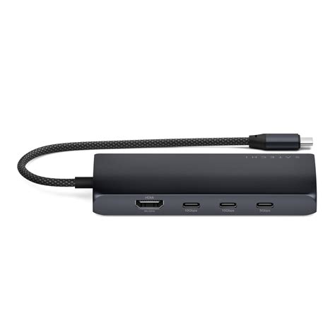 Satechi Usb C Multiport Adapter 8k With Ethernet V3 Midnight Megamac