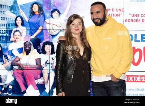 Oussama Kheddam And Sarah Suco Attend The L Ecole Est A Nous Premiere At Ugc Les Halles On