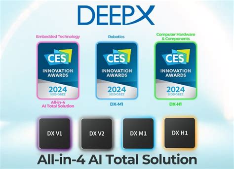 Fabless Startup Deepx Lands 3 Ces Innovation Awards Ee Times Asia