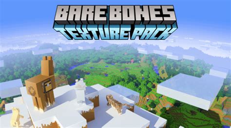 Bare Bones For Minecraft Pocket Edition 1 14