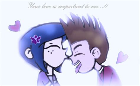 Kiss My Nose Coraline And Norman By Coralinexnorman On Deviantart