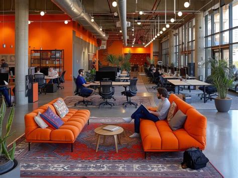 Premium Photo An Office Environment Characterized By A Dynamic