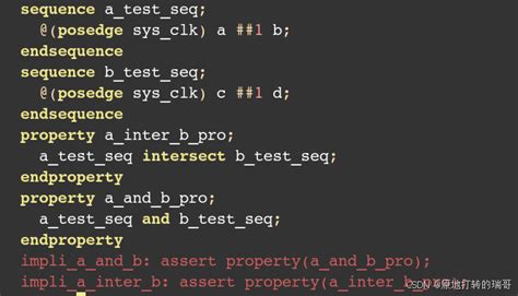 【ic验证】systemverilog断言 Csdn博客