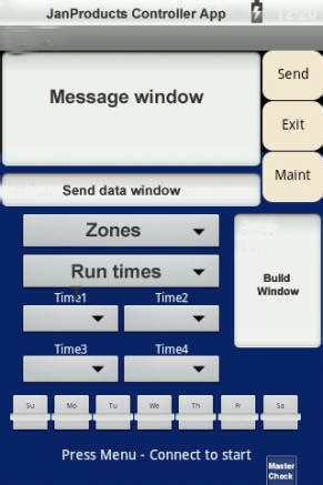Controller Androind App Instructions