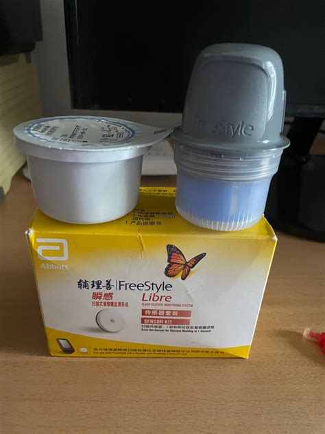 Abbott Libre Freestyle Glucose Sensor Exp Aug 24 Health And Nutrition Health Monitors