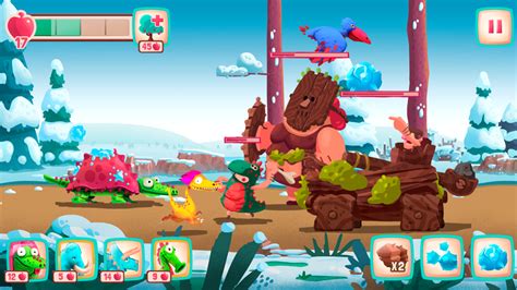 Dino Bash Defend Fight для Iphone — Скачать