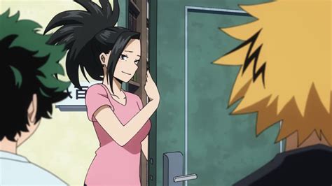 Midoriya Izuku Yaoyorozu Momo And Kaminari Denki Boku No Hero