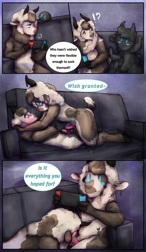 Rule 34 2025 Absurd Res Anthro Bovid Brown Body Brown Fur Brown Wool Caprine Cloning Comic