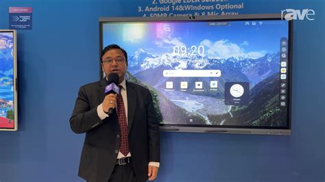 Ise 2025 Skyworth Presents Rk3576 Interactive Flat Panel Display With