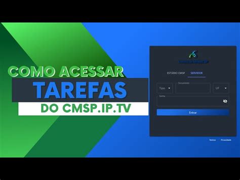 Servidor E Aluno Como Acessar O Cmsp Via Web Youtube Secretaria Da