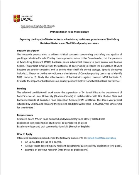 Yixiang Wang On Linkedin Phd Position At Laval University