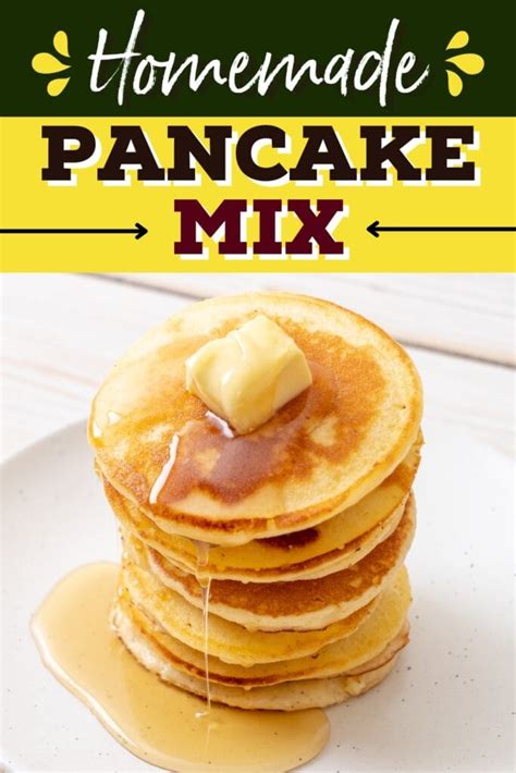Homemade Pancake Mix Easy Recipe Insanely Good