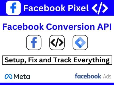 Facebook Pixel Installation Facebook Pixel Conversions API Meta Datasets Upwork