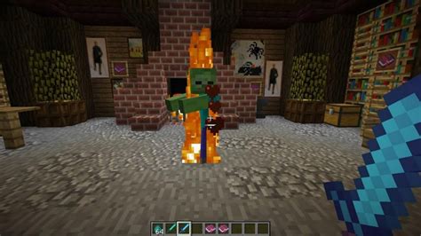 What Is Fire Aspect Minecraft Enchantment How To Get Fire Aspect In Minecraft