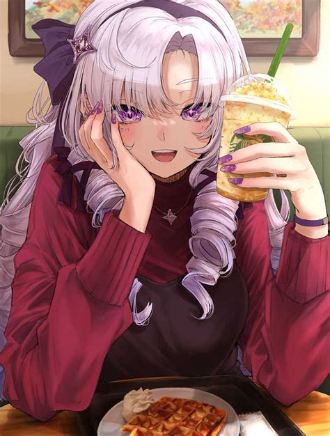 やきいもフラペチーノでていう的一百满天原莎乐美插画图片 Bobopic